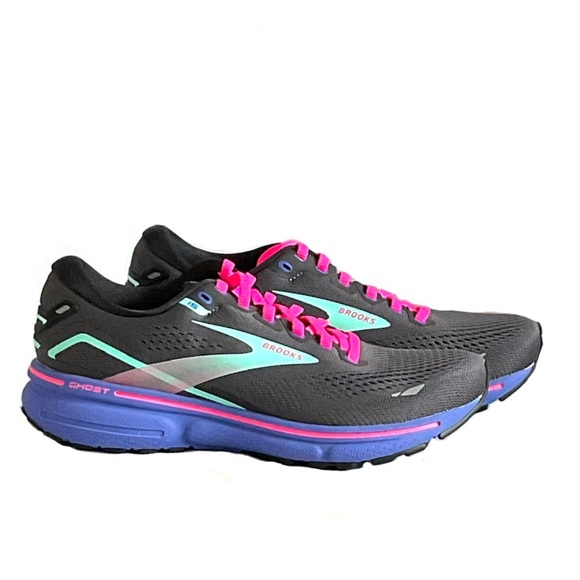 Brooks | Shoes | New Brooks Ghost 5 Running Shoe Womens In Blackblue ...